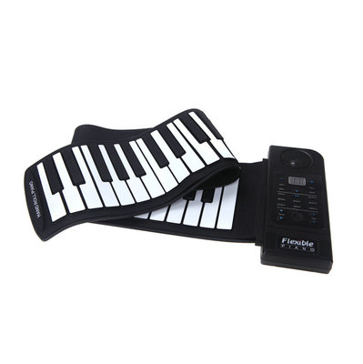 极速Flexible Piano 61 Key ElectroDnic Piano Keyboard Silicon