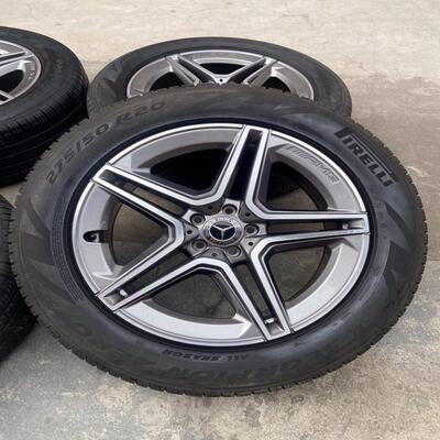 议价奔驰GLE450原车20寸AMG轮毂原厂拆车钢圈