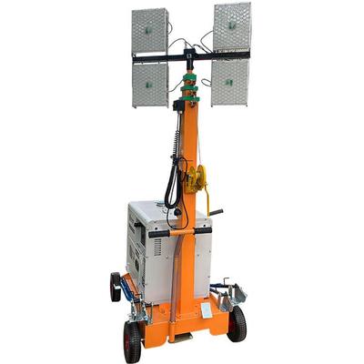夜间施工防汛抢险应急照明移动灯塔手摇升降Omnidirectional