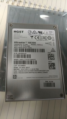 现货10个 HGST  SS200 3.2tb sas SS