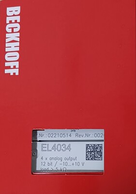 倍福BECKH0FF，EL4034，议价销售。