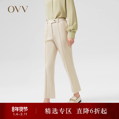 ovv2022春夏新款女装罗马布