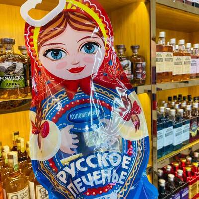 俄罗斯套娃袋混合农庄阿孔特冰淇淋威化奶油夹心饼干520克礼袋装