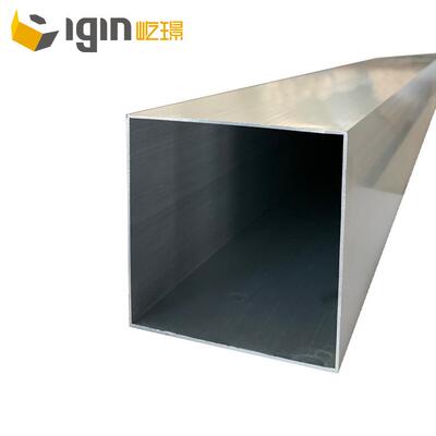 100mm宽铝方管屹璟幕墙现货销售铝合金扁管铝型材铝方通6063