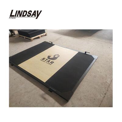 举重台深蹲架配套地板2400X1900MM厚度30mm地胶举重地板