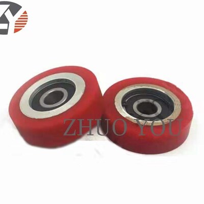 木工砂光机输送压轮 木线砂光机压轮送料轮6303-2RS 608RS砂光轮