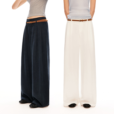 REDOLENCE莱赛尔铜氨丝休闲裤