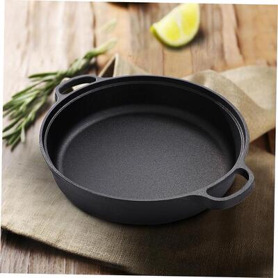 Cast Iron Skillet Non-stick Frying Pan Cooking Pot Restauran