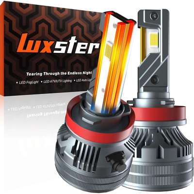 LUXSTER2024Punisher40,000LMH13LEDBulbsH7K7CLED汽车大灯