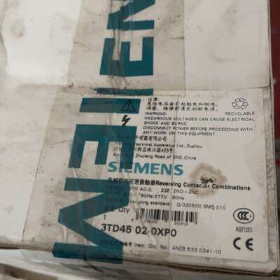 议价接触器3TD4502-0XP0 带原装 线圈220V