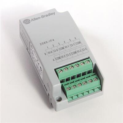 议价2080-IF4美国罗克韦尔AB全新Micro800模拟输入插件2080IF4质