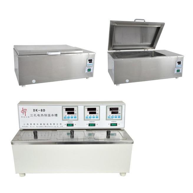 DK-8D电热恒温水槽/恒温水箱/三孔三控温水箱保修