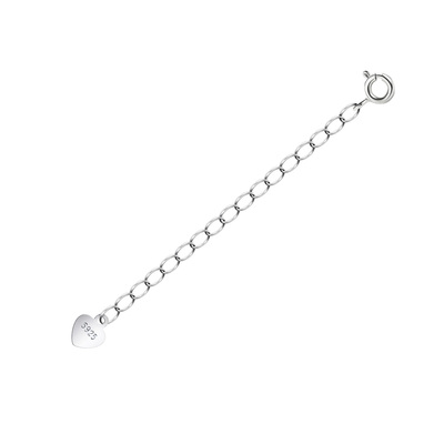 AILEQ项链延长链纯银镀金