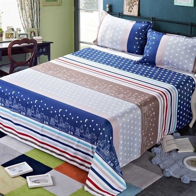 cotton bedsheet single piece 0.9m1.5m1.8 m 1.2.2m1.6