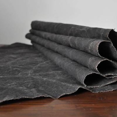 柿染土布太阳染手织布传统复古布料草木染植物染柿漆染老土布