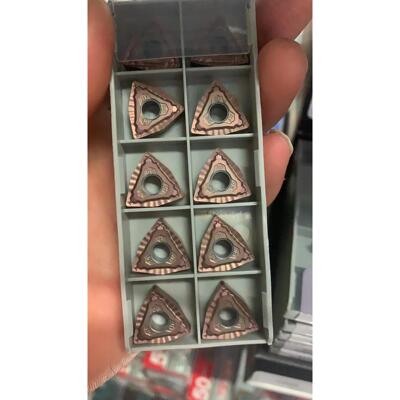 不锈钢专用桃型刀片WNMG080404-MF WNMG080408-MF 断屑