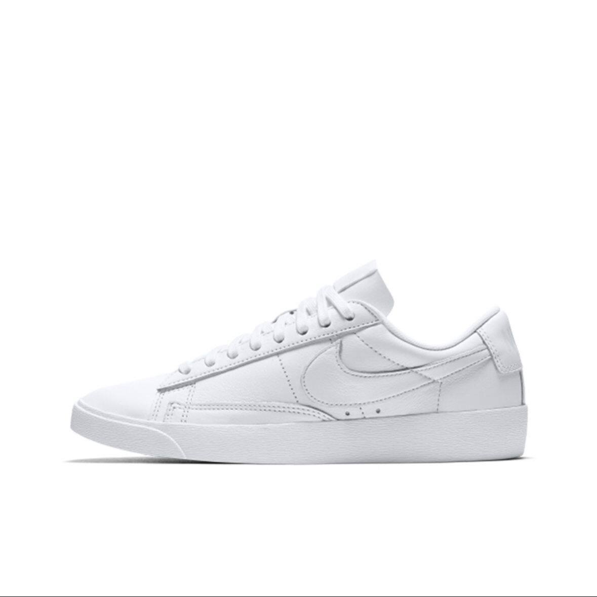 Nike/耐克 BLAZER LOW 运动防滑耐磨舒适休闲白板鞋 AV9370-111