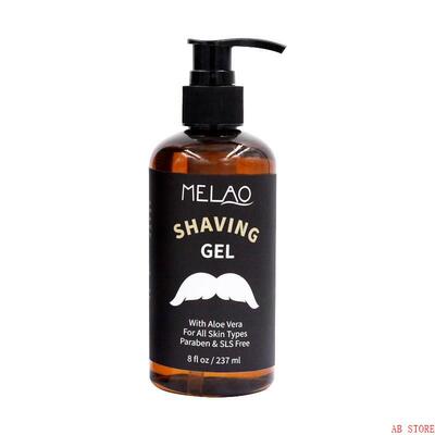 MELAO SHAVING GEL Soften beard Clean moisturize 237ML