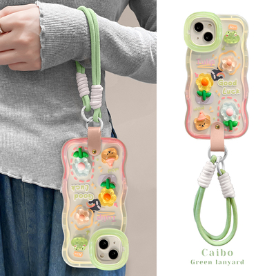 板凳双支架青蛙花4多型号手机壳