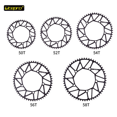 ZTTO/ 追途 litepro正负齿50 52 54 56 58T单盘片130BCD牙盘 批发