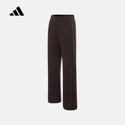 adidas阿迪达斯冬季新款三条纹运动休闲女子针织长袖卫衣 KC0023