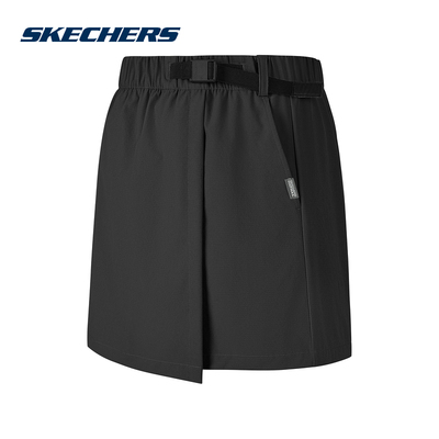 Skechers斯凯奇2026夏女士宽松舒适运动休闲时尚百搭短裤P226W189