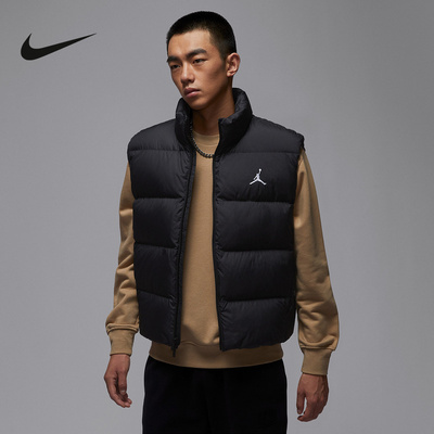 JORDAN耐克男子宽松保暖夹克冬季防泼水轻便羽绒服马甲IF4262-
