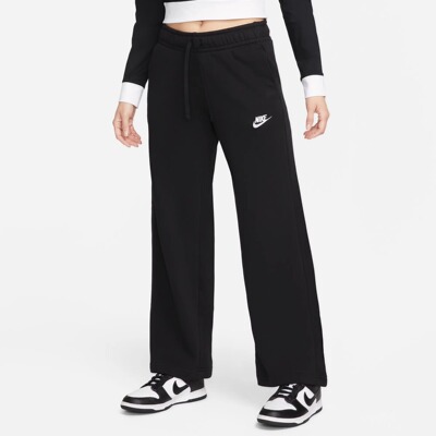 Nike加绒阔腿裤黑色耐克