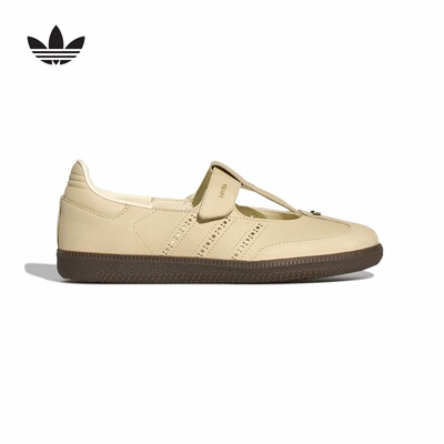 Adidas阿迪达斯三叶草SAMBA 女子T头鞋经典玛丽珍薄底鞋 KJ3969