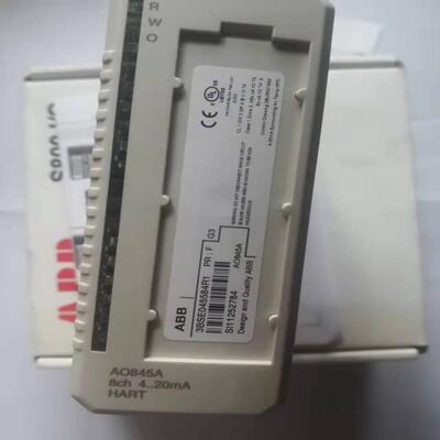 议价ABB模拟量输出模块AO845A订货号3BSE045584R1全新原装现货实