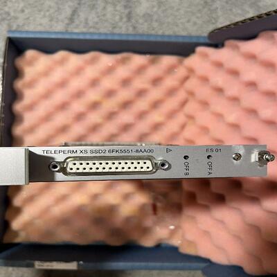 TELEPERM XS SSD2 6FK5551-8AA00 SMM1 6FK5545-8AA