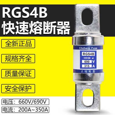 保险RGS4B660V690V350A315A300A250A225A200A快速熔断器