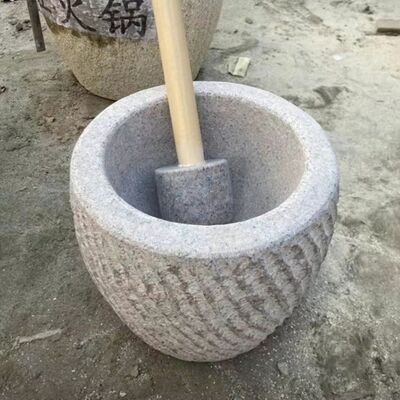 打糍粑石臼石对窝老式捣辣椒打糕工具年糕农村老对窝新品打折促销