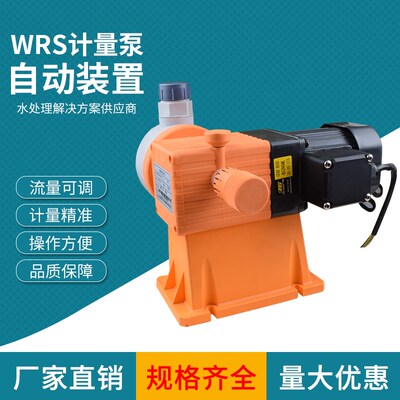 意大利进口WRS计量泵 MA威尔赛计量泵MG-PVC泵头WRS计量泵