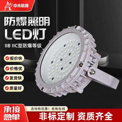 防爆灯20w30w40w50w60w70w加油站厂房车间LED防爆照明灯