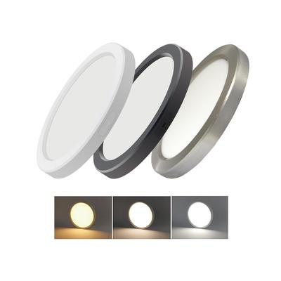 Worbest5、7/9/11/12寸超薄圆形面板灯2700K-5000K单色温吸顶灯