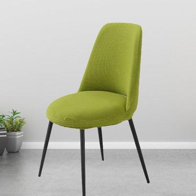 餐椅子套圆形直背椅四季家用弹力椅套凳子套罩餐椅套罩新款