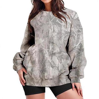 autumn fashion Unisex Pullover Hoodie All over Print Floral