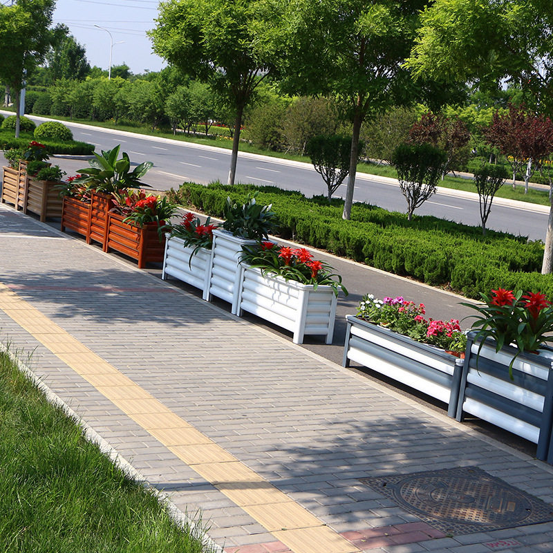 户外花槽 道路室外花盆 规格可选 家用庭院种植箱 源头厂家花箱