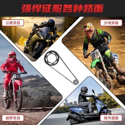 适配铃木TL10g00 97-02 GSXR750 96-97前后牙盘链轮油封链条套链