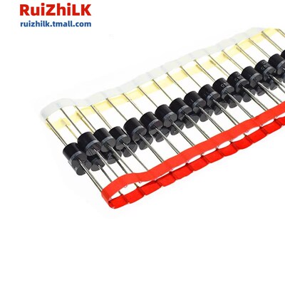 直插快恢复二极管 MUR415/420/440/460/MUR4100ERLG RU4AM DO-27
