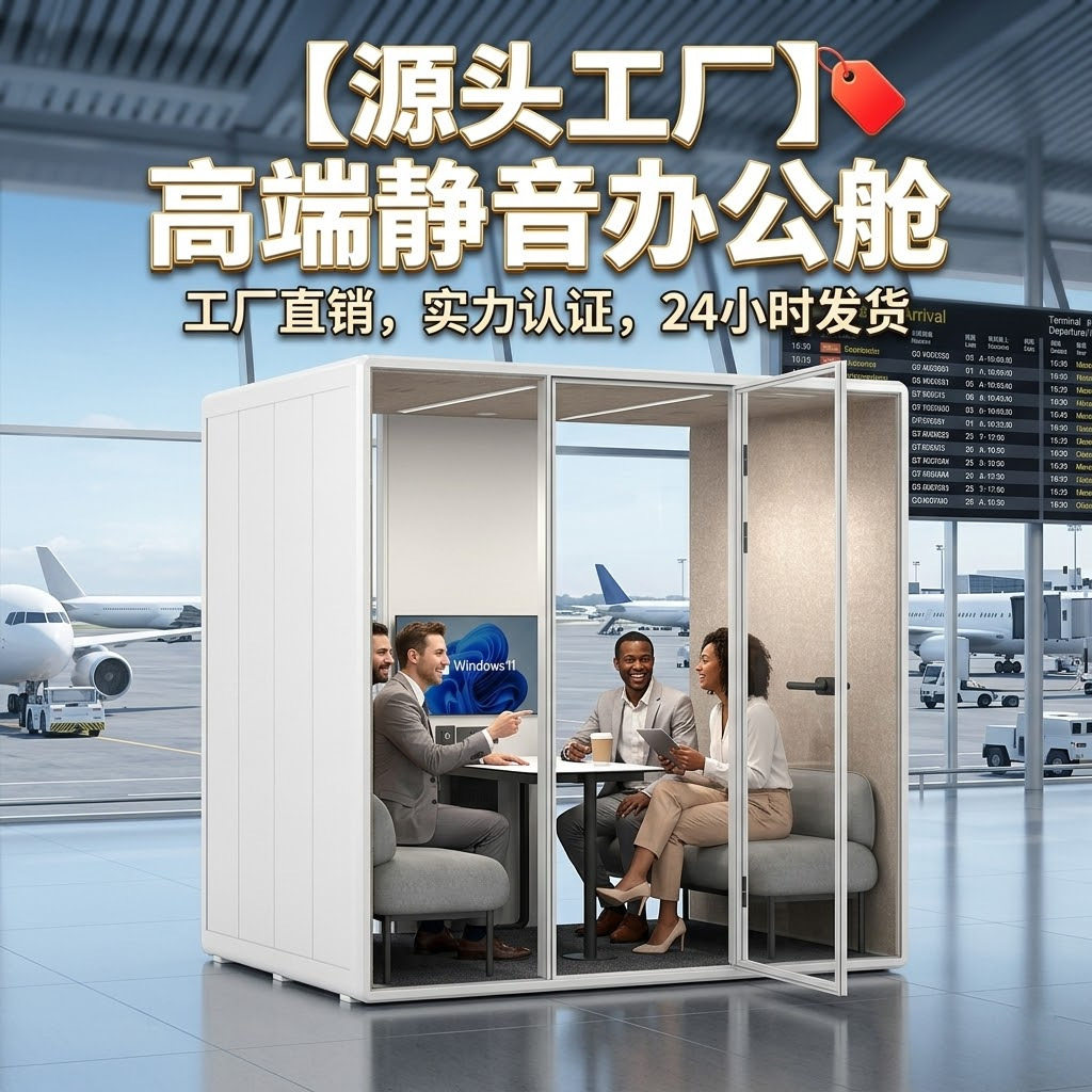 静音舱公共场所隔音房会议洽谈静音仓钢琴隔音仓私人办公室隔音室