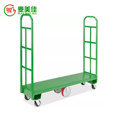 MT-LRC供应六轮手推车物流六轮周转车金属周转物流台车直销