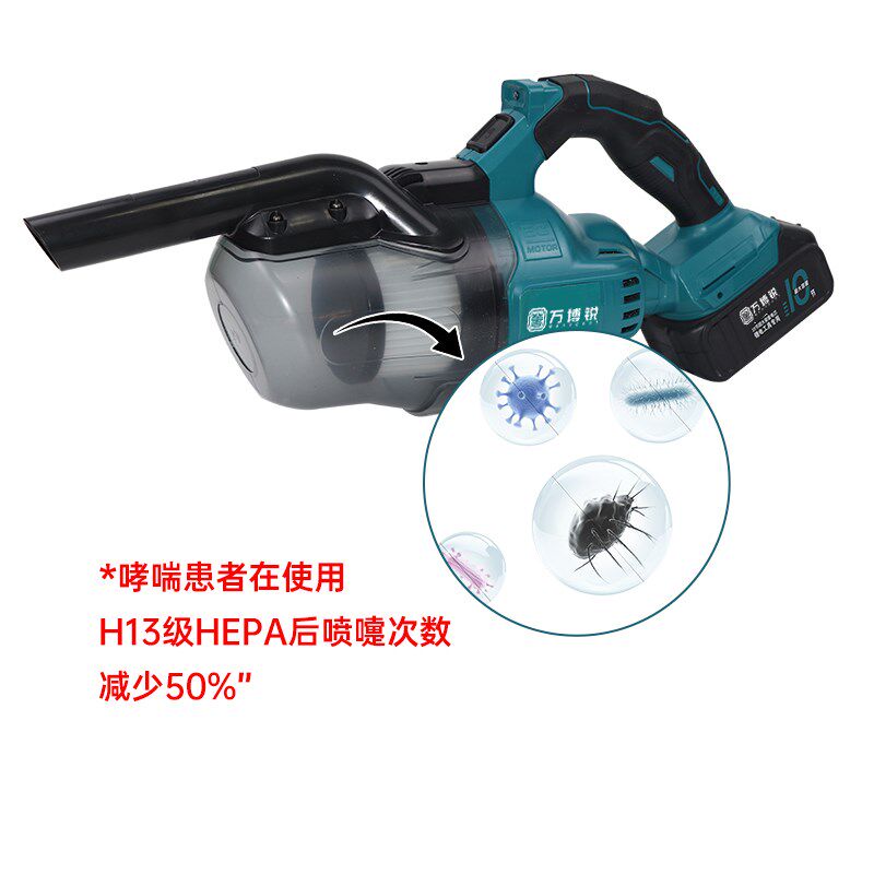 工业无线锂电吸尘器手持车载室内扫地除尘超强吸力大吸力吸尘机