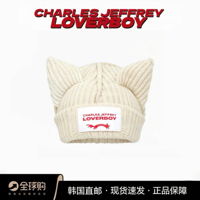韩国直邮CharlesJeffrey猫耳帽
