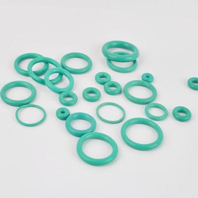 氟橡胶O型密封胶圈线径6mm*外径50-450mm耐高温防腐蚀定制ffkm