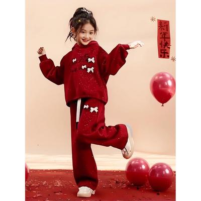 nextMa女童过年套装2026