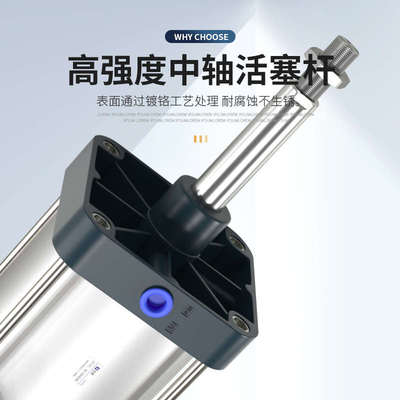 重型气缸大推力大缸径大全QGB标准气缸SC125X160X200X250X300X100