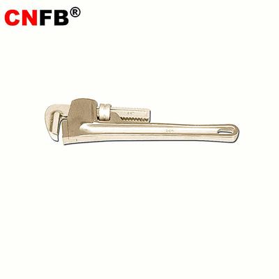 天津桥防CNFB安全防爆工具管钳子钛合金管钳子T8-5102