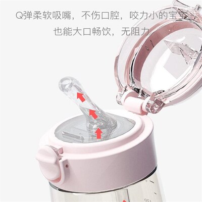 孕妇吸管a杯产妇专用可躺着喝水杯子ppsu材质糖耐带刻度月子大容